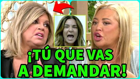 RIDÍCULO HISTÓRICO de Terelu Campos por DEMANDA a Raquel Bollo y