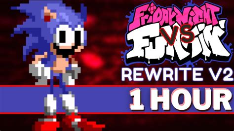 THRILLER GEN FNF 1 HOUR Perfect Loop VS Rewrite V2 I Sonic EXE Lord