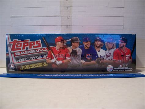 Amazon 2017 TOPPS BASEBALL FACTORY SEALED COMPLETE SET OF 700