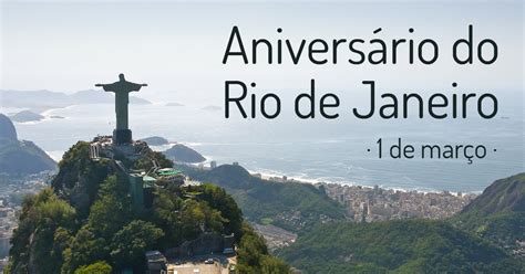 Aniversário do Rio de Janeiro 1 de Março Calendarr