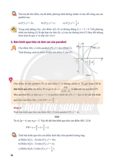 SGV Scan Bài 3 Parabol Sách Giáo Viên Học Online Cùng