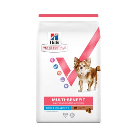 VE Multibenefit perros adultos razas pequeñas y mini cordero y arroz