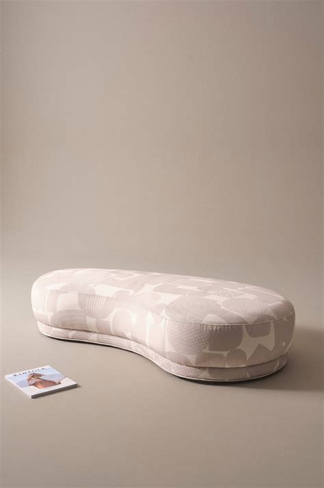 COCONINO PRINT Pouf Ø 40 cm Natur Möbel Jotex