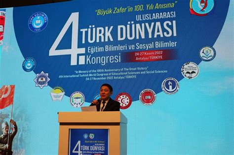 Büyük Zaferin 100 Yılı Anısına 4 Uluslararası Türk Dünyası Eğitim
