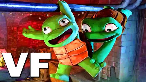 Les Bébés Tortues Ninja dans NINJA TURTLES TEENAGE YEARS Scène VF