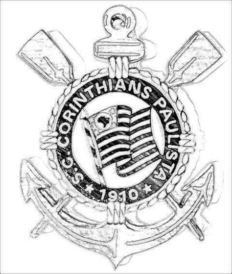 55 Desenhos Do Corinthians Para Imprimir E Colorir