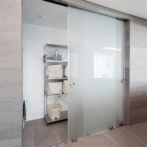Frameless Glass Sliding Door For Living Room Aluminium Frameless