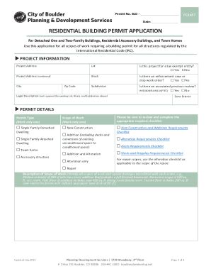 Fillable Online Residential Building Permit ApplicationCity Of Olathe