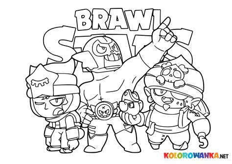 Brawl Stars Colt Kolorowanka Do Druku Kolorowanki Dla Dzieci Do Druku