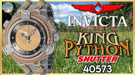 My Annual Invicta Review Invicta Reserve King Python Shutter