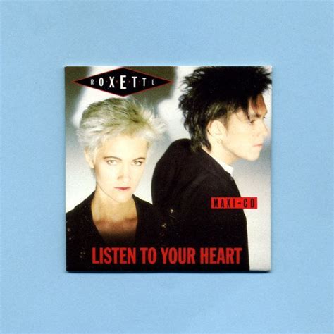 Roxette Listen To Your Heart 3 Inch CD Maxi