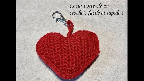 Tuto Porte Cl Coeur Au Crochet Sp Cial Gaucher Youtube