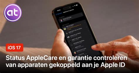 AppleCare En Garantie Controleren Apple ID Apparaten Appletips