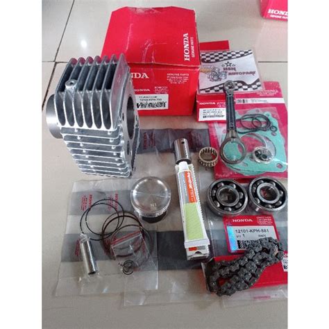Jual Paket Blok Seher Komplit Kph Honda Supra X 125 Kharisma Shopee