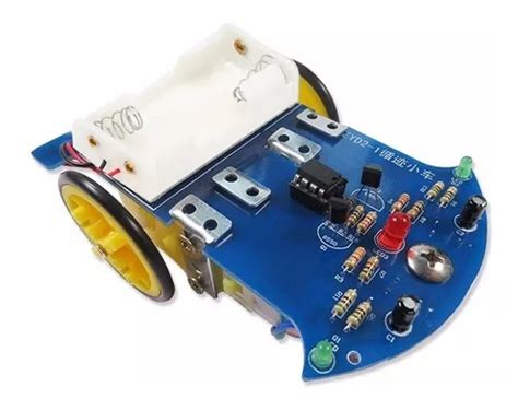 Kit Robot Carro Chasis Seguidor Lineas Educacional Mercadolibre