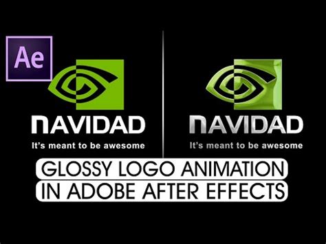 Make This Glossy Shiny Logo Animation In Adobe After Effects Glossy