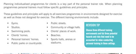 Level 3 Programming Personal Training With Clients Section 5