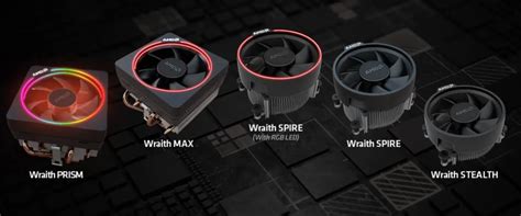 AMD Wraith Prism LED RGB Cooler Fan For Ryzen 2700X 3700X 3800X And