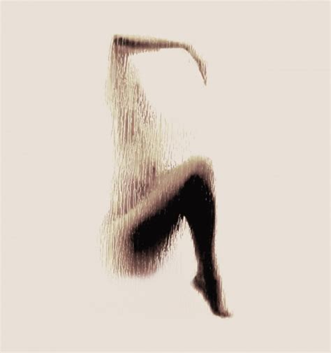 Naked Silhouette Alphabet Fubiz Media