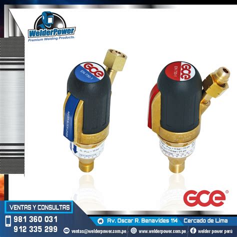 VÁLVULA ANTIRRETORNO GCE SAFE GUARD 5 WELDER POWER Premium welding