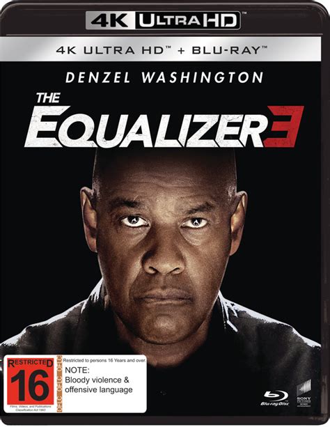 The Equalizer 3 2 Disc Set Blu Ray UHD Blu Ray Buy Now At