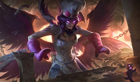 Artstation Sinful Succulence Morgana League Of Legends
