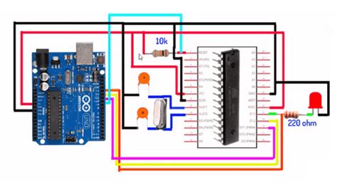 how to program atmega8 using arduino atmega8 bootloader friendtechbd