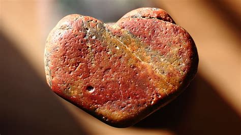 Stone Heart Shape HD Wallpaper Wallpaperbetter