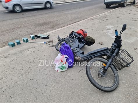Accident rutier pe bulevardul Aurel Vlaicu din Constanța zona Podului