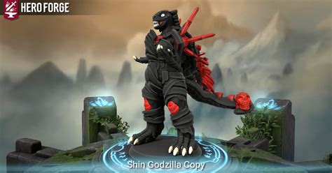 Shin Godzilla Copy Made With Hero Forge