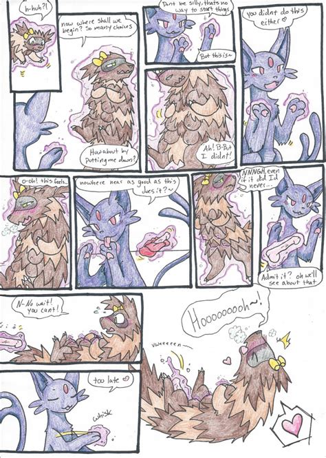 Rule 34 Blush Bow Breasts Comic Confusion Dildo Duo Eeveelution English Text Espeon Female