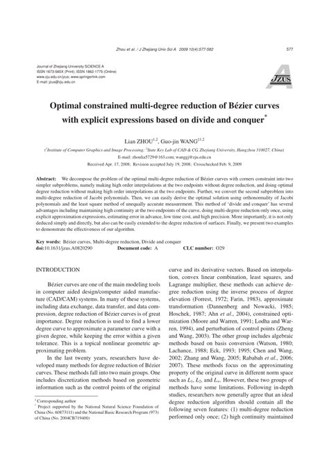 pdf optimal constrained multi degree reduction of bézier curves with explicit expressions