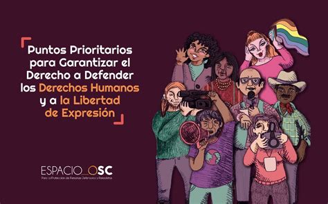 Puntos Prioritarios Para Garantizar El Derecho A Defender Los Derechos