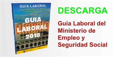 Conoces tus derechos laborales Guía Laboral del Ministerio de Empleo