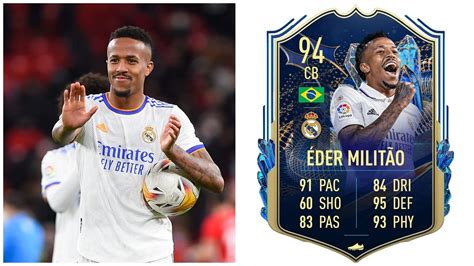 FIFA 23 Leak Hints At Eder Militao Being Part Of La Liga TOTS