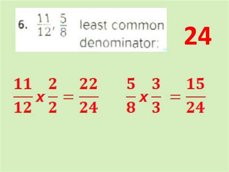 Ppt Common Denominators And Equivalent Fractions Powerpoint