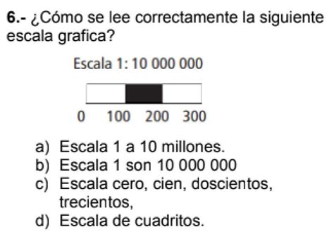 Como Se Lee Correctamente La Siguiente Escala Grafica Brainly Lat