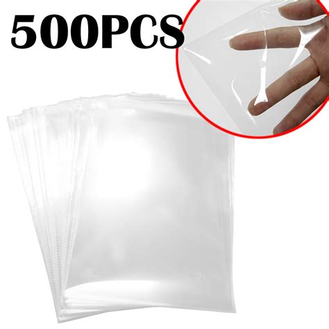 Clear Resealable Poly Plastic Envelopes Self Sealing Plastic Cello