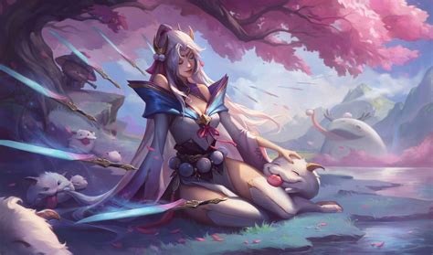 Wallpaper League Of Legends Irelia League Of Legends Spirit Blossom