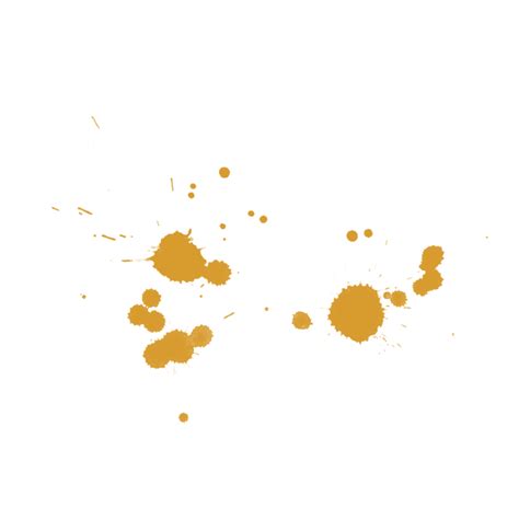 Gold Splatter Paint Splash 11769948 PNG