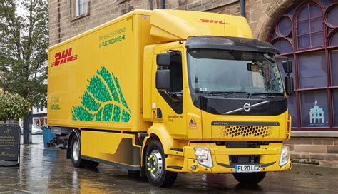 DHL Flottet 44 Schwere Elektro Lkw Von Volvo Trucks Ein Ecomento De