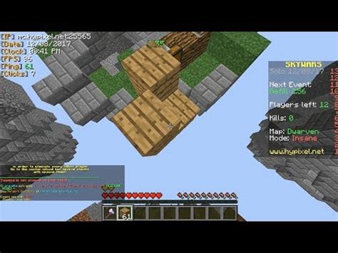 Jitter Bridging Montage V Hypixel Skywars Youtube