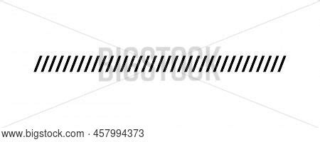 Slash Line Border Vector Photo Free Trial Bigstock