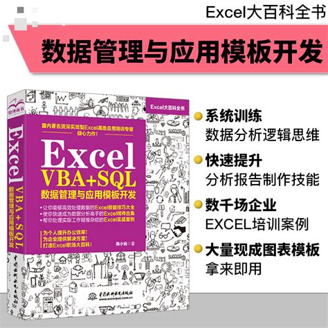 excelvba教程 excel vba sql数据管理与应用模板开发 excel数据管理实战 excel函数公式技巧解析韩小良 excel数据管理 虎窝淘