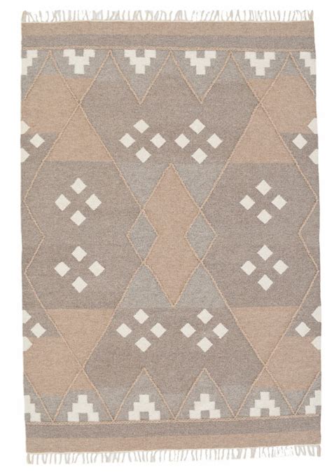 Alppi Villamatto 160x230 Cm Beige Harmaa Veke Fi