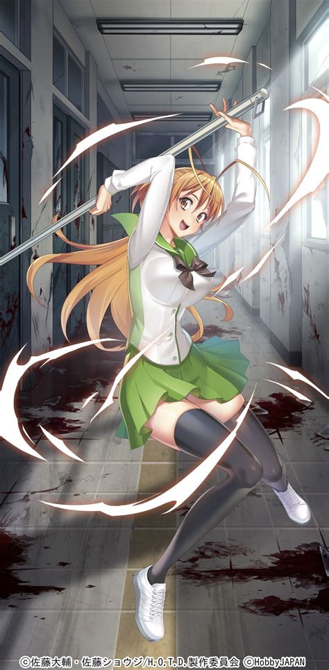 クイーンズブレイドリミットブレイクにて アニメ学園黙示録 HIGHSCHOOL OF THE DEADとのコラボが決定 G123