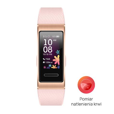 Huawei Smartband Band 4 Pro różowy Huawei Sport Sklep EMPIK