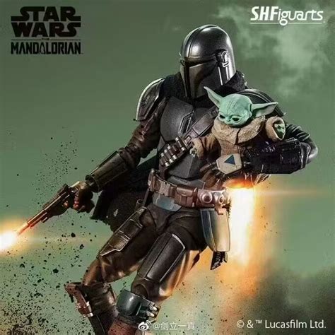 S H Figuarts Mandalorian Grogu STAR WARS The Mandalorian