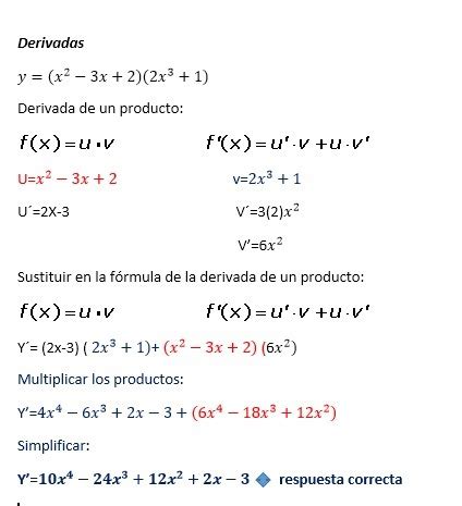 Ayuda Xfa Con Derivadas X2 3x 2 2x3 1 Brainly Lat