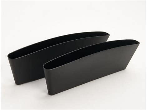 Garage Set Of Seat Gap Storage Boxes Black
